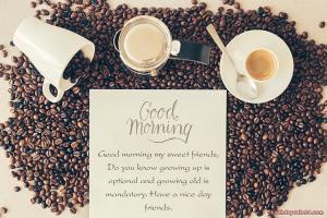 Good Morning Card