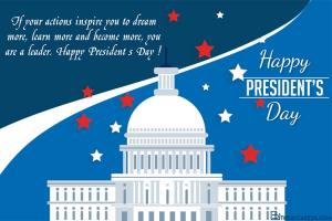 President's Day (USA) Wishes Greeting Cards