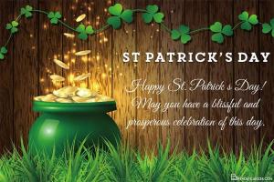 St. Patrick's Day Wishes Card Images