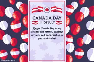 Free Canada Day Cards