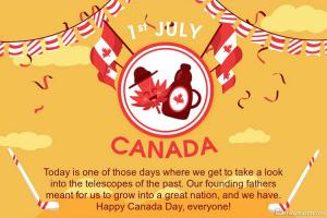 Free Canada Day Cards