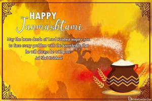 Krishna Janmashtami Greeting Cards