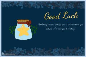 Good Luck Greeting Cards