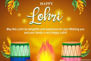 Lohri Greeting Cards 2026