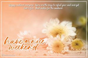 Happy Weekend Greeting Cards