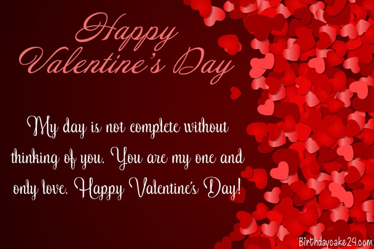 Write Wishes Messages Love On Valentine s Day Card Images