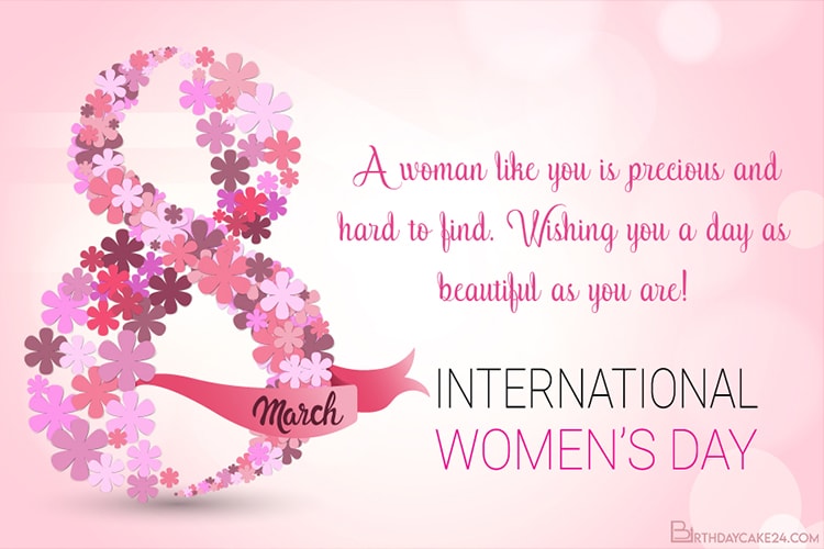 Beautiful International Women s Day ECards Greeting Cards