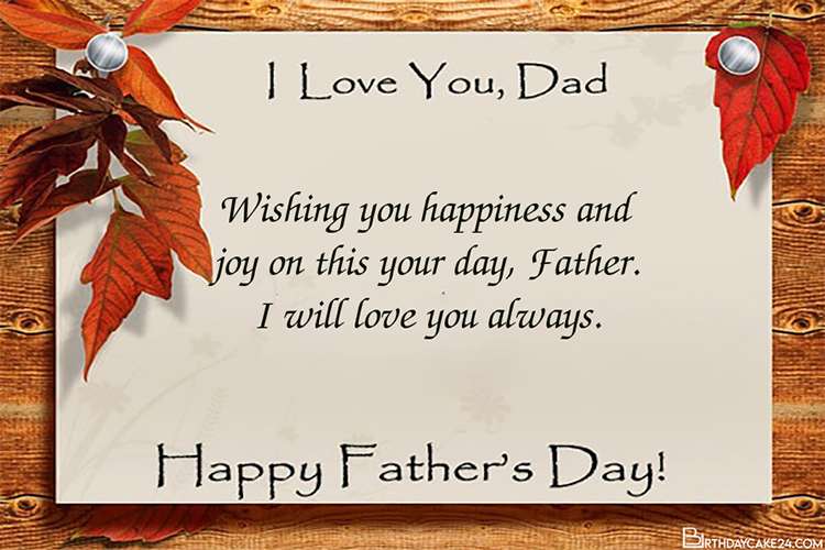 Make Father s Day Greeting Card Online