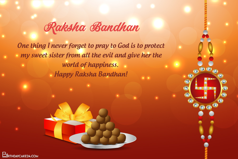 Happy Raksha Bandhan Card Happy Raksha Bandhan Card