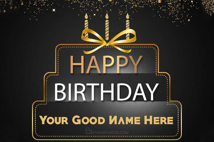 Write Name On Happy Birthday Images With Cake