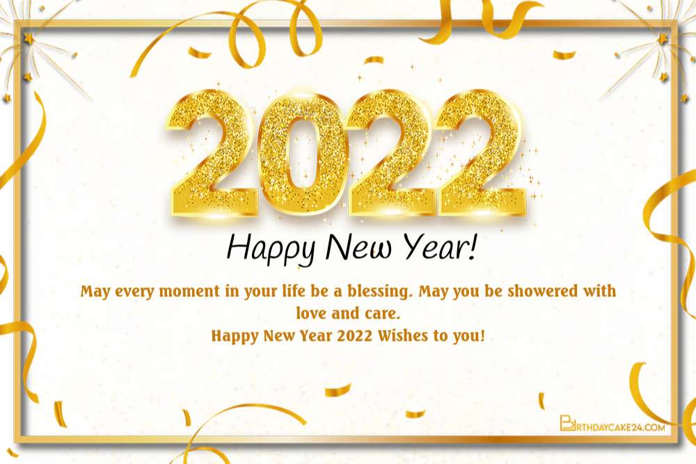 Golden Happy New Year 2022 Wishes for Everyone in Your Life