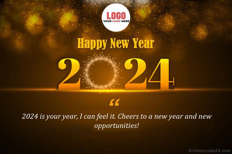 New Year Card 2024 Wishes Image To U